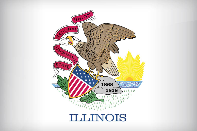 Illinois Flag – The Civil War Months
